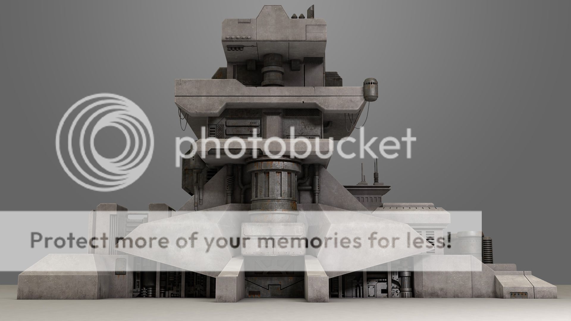 Sci-fi Base — polycount